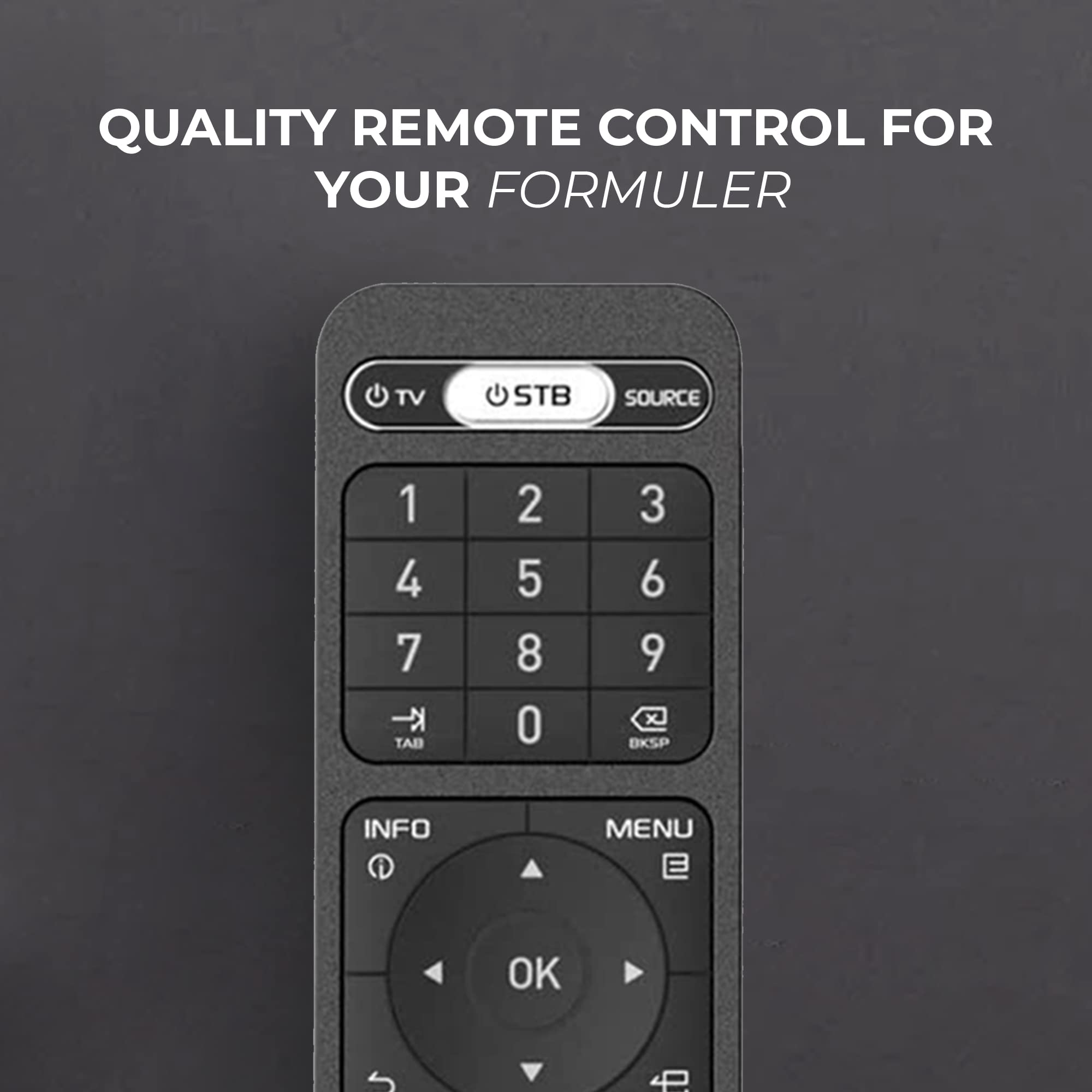 Formuler Original Remote Control - for Z8, Z7+, Z7+ 5G, ZX, ZX 5G, Z Prime FOR0095