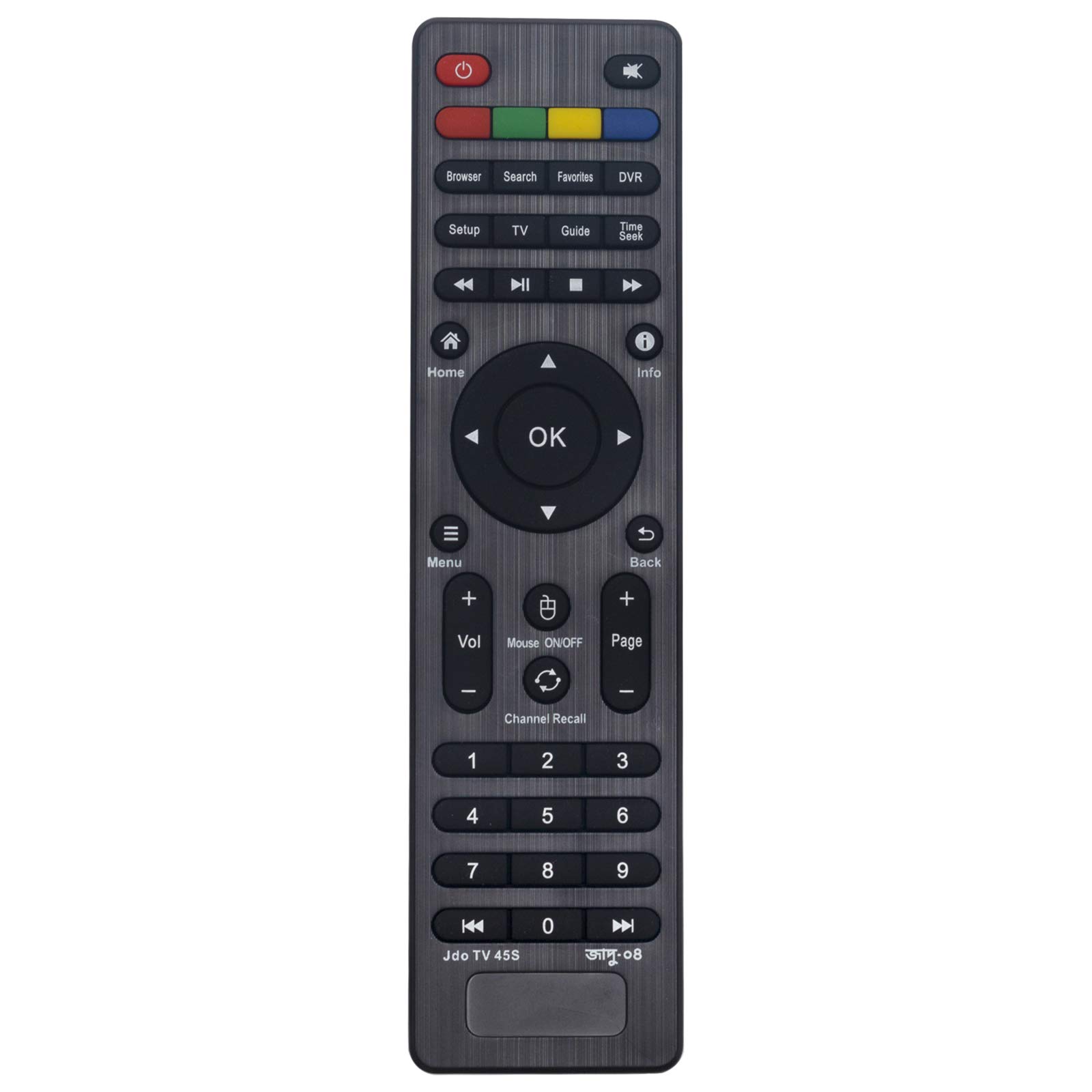 AIDITIYMI Replacement Remote Control fit for Jadoo TV fit forJadoo4 fit for Jadoo5 fit for Jadoo 5S IPTV Box