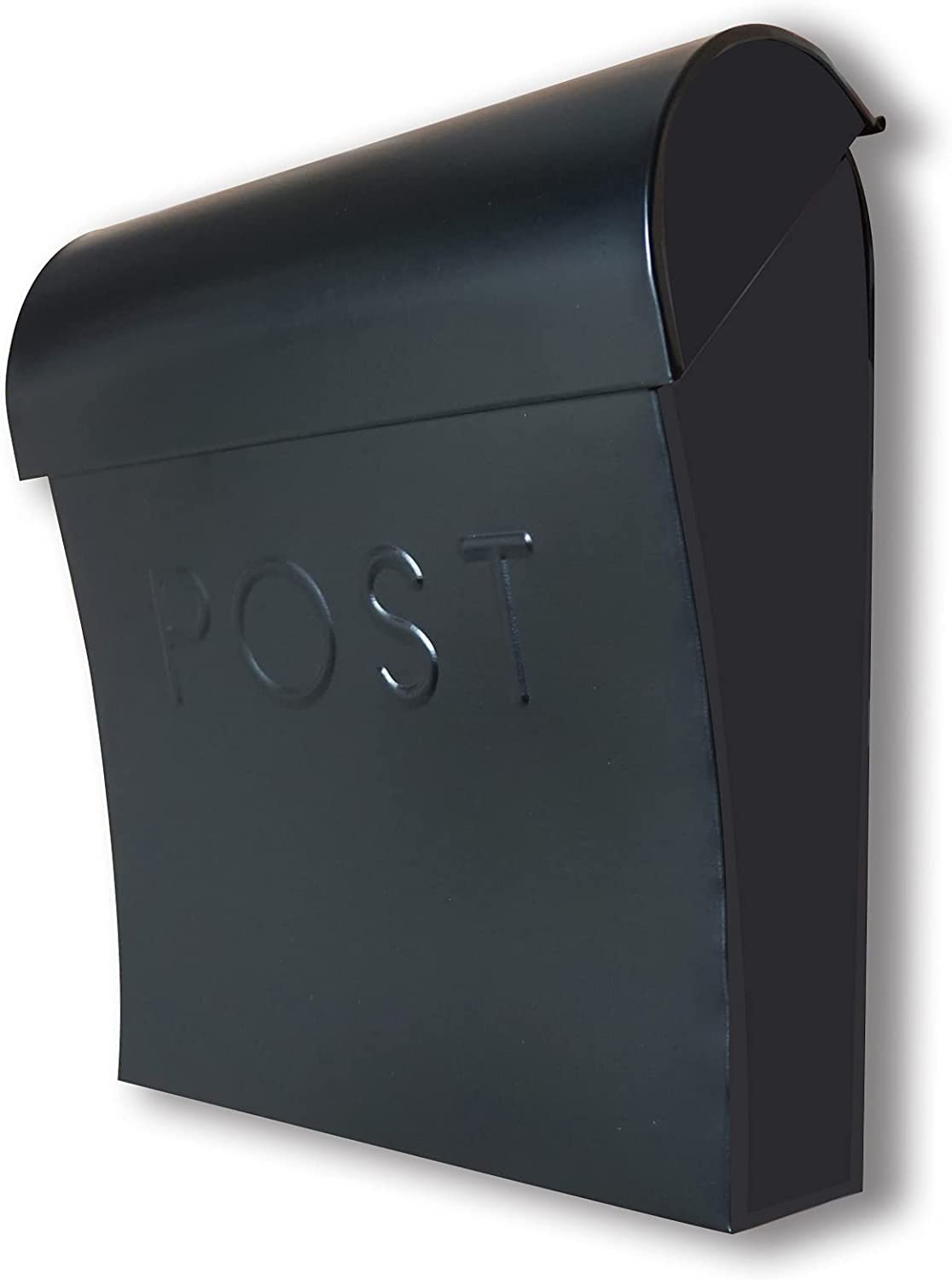 NACH Wall Mount Mailboxes for Outside, 11x4.5x12.5 in Cream White Mail Boxes for House Outside, Waterproof Mailbox - Vicki-Style Mail Box