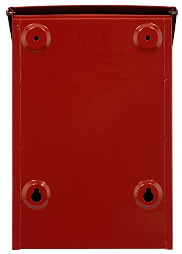 Architectural Mailboxes 2681R Marina Wall Mount Mailbox, Small, Red