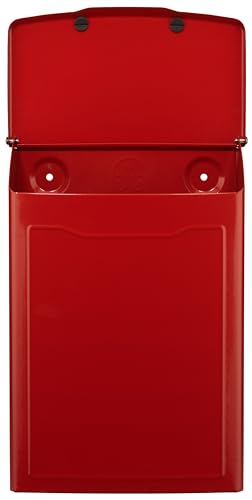 Architectural Mailboxes 2681R Marina Wall Mount Mailbox, Small, Red