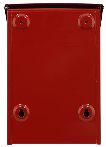 Architectural Mailboxes 2681R Marina Wall Mount Mailbox, Small, Red