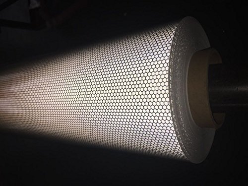 STARREY Flexible Reflective Tape White Silver 2 Inch X 45 Feet High Intensity Grade DOT-C2 Safety Tape Waterproof Conspicuity Trailer Reflector