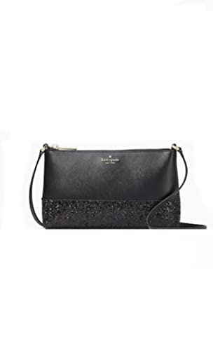Kate Spade Flash Glitter Crossbody (Black)