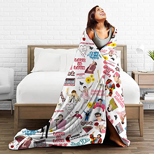 Funny Throw Blanket Ultra-Soft Flannel Blankets 60''x50'' for Sofa Bedding Living Room Gifts for Women Men Teens Adults -2