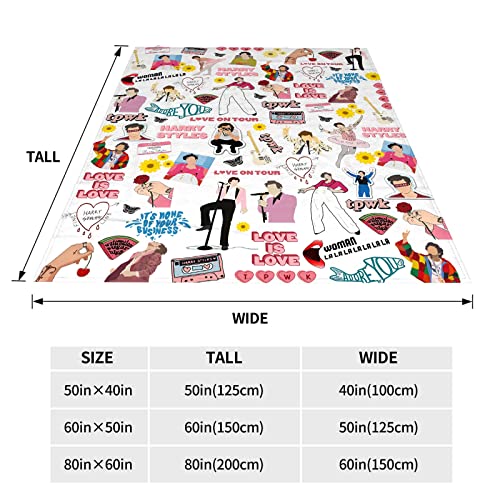 Funny Throw Blanket Ultra-Soft Flannel Blankets 60''x50'' for Sofa Bedding Living Room Gifts for Women Men Teens Adults -2