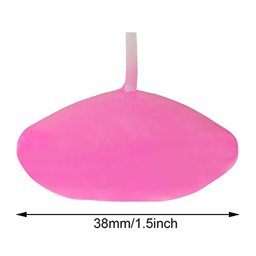 XGNG 2 Boxes 20PCS Unscented Floating Candles, Floating Pool Candles, Round Burning Candles for Wedding Party Swimming Pool Bathtub Dinner Party Favor, Pink
