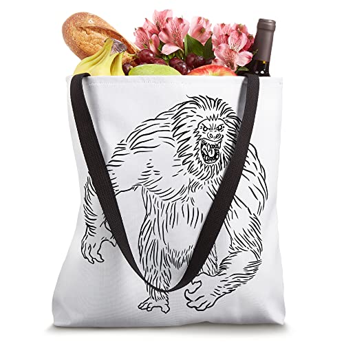 Big Burly Yeti - Animal Phenomenon Tote Bag