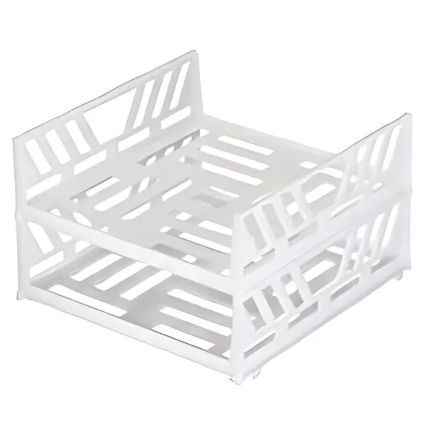 Versatile Stackable Freezer and Fridge Shelves (Set of 2) by JUMBL