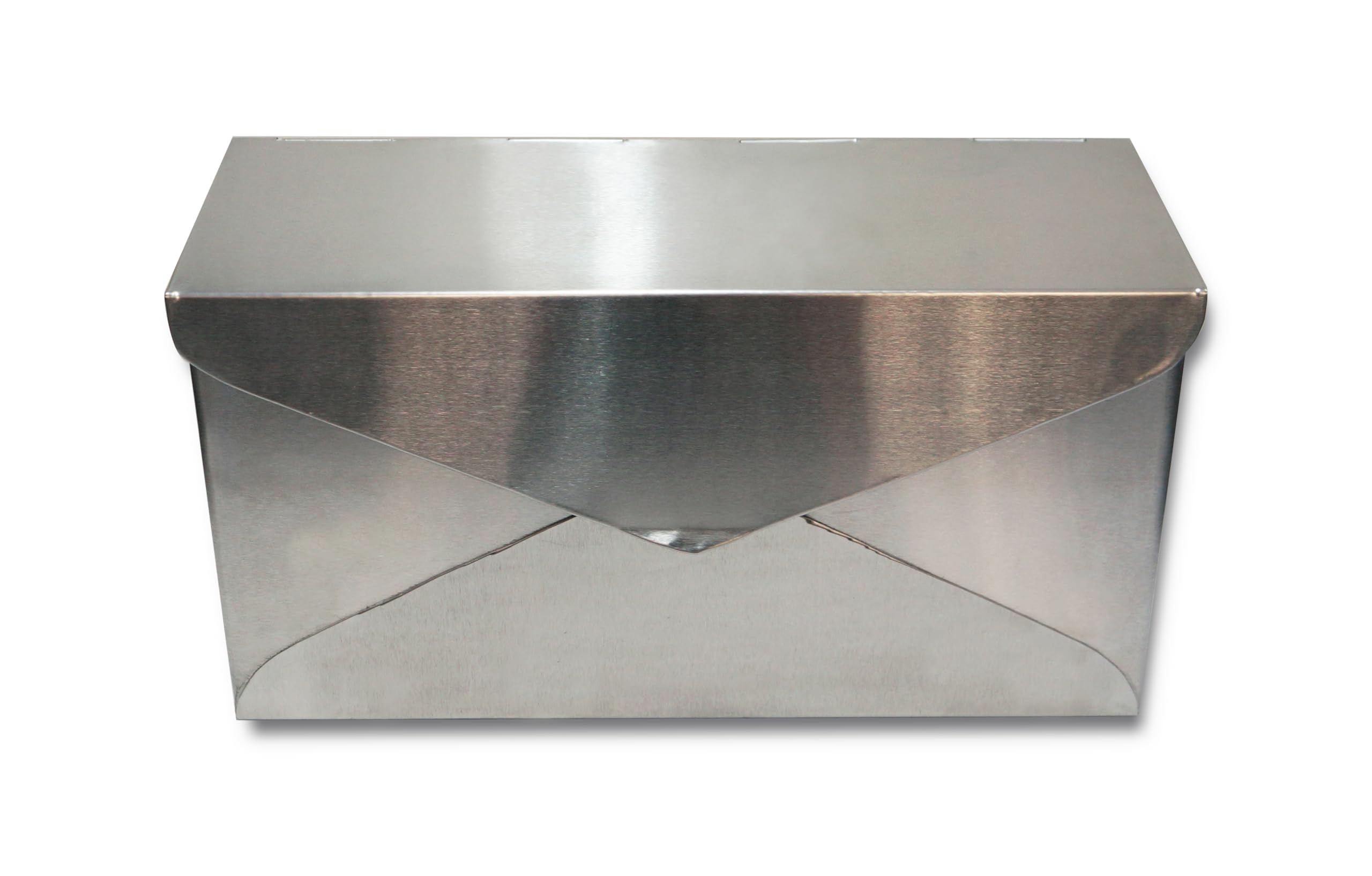 NACH Mailboxes for Outside Wall Mount, 12.5 x 5 x 10 inch, Stainless Steel Mail Box Wall Mounted, Waterproof Mailbox for Door - The Modern Envelope Mailbox
