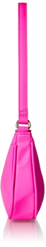 The Drop Women's Melanie Small Shoulder Bag, Hot Pink Nylon, One Size