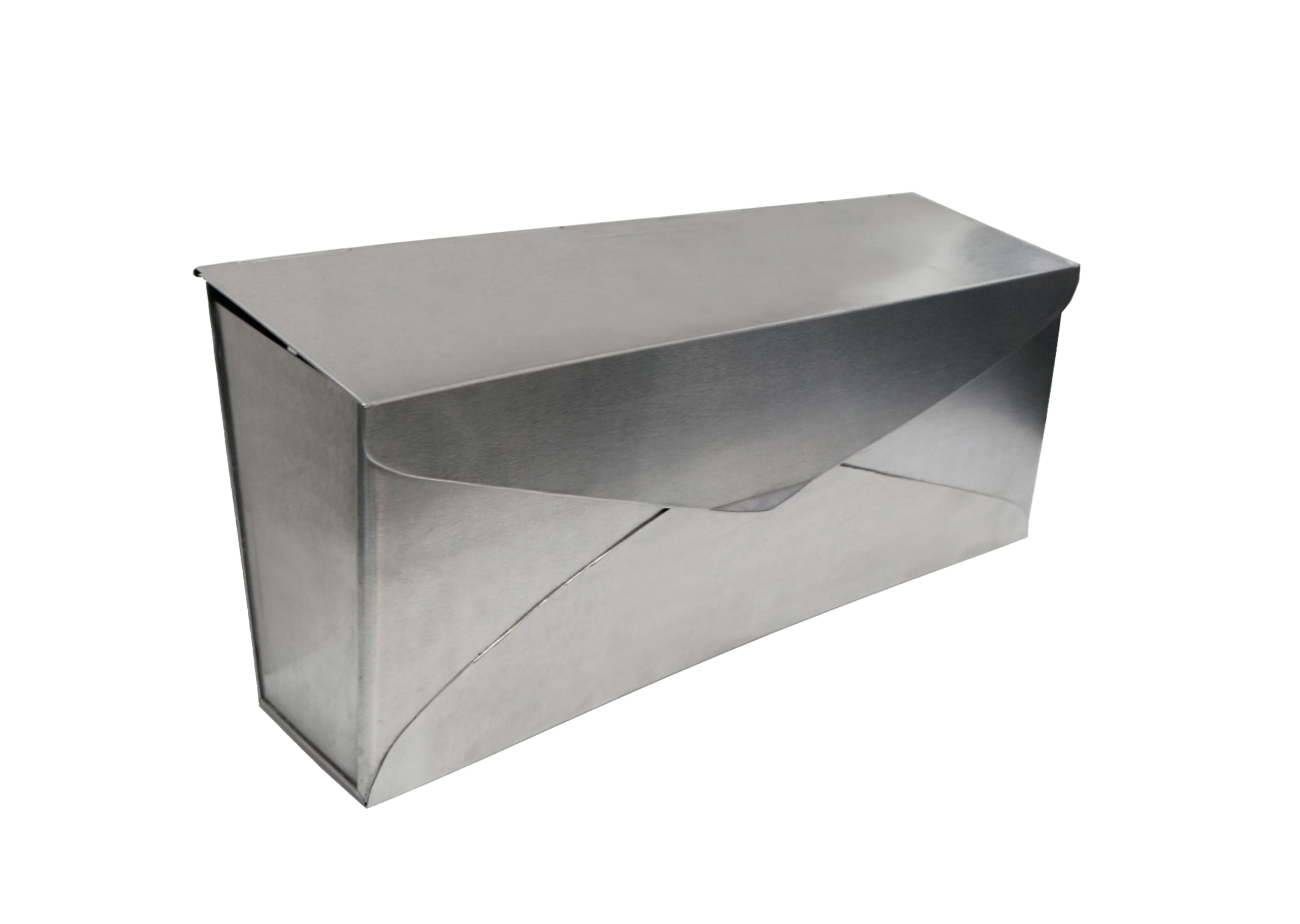 NACH Mailboxes for Outside Wall Mount, 12.5 x 5 x 10 inch, Stainless Steel Mail Box Wall Mounted, Waterproof Mailbox for Door - The Modern Envelope Mailbox