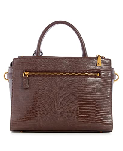 GUESS Ginevra Elite Society Satchel, Brown