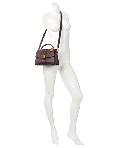 GUESS Ginevra Top Handle Flap, Brown