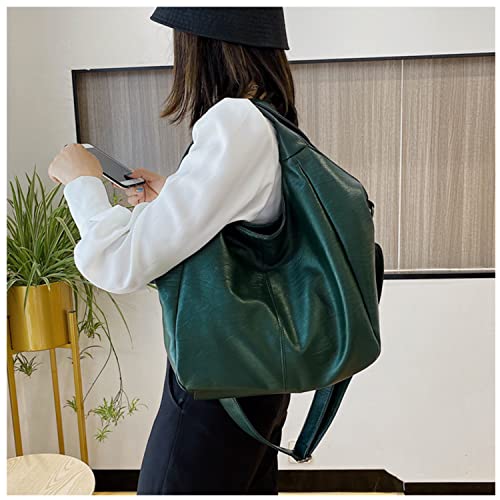 Shoulder Bags Women's Big Design Shopper Tote Bags Large Capacity Hobos Bag Lady Soft Leather Messenger Handbag
