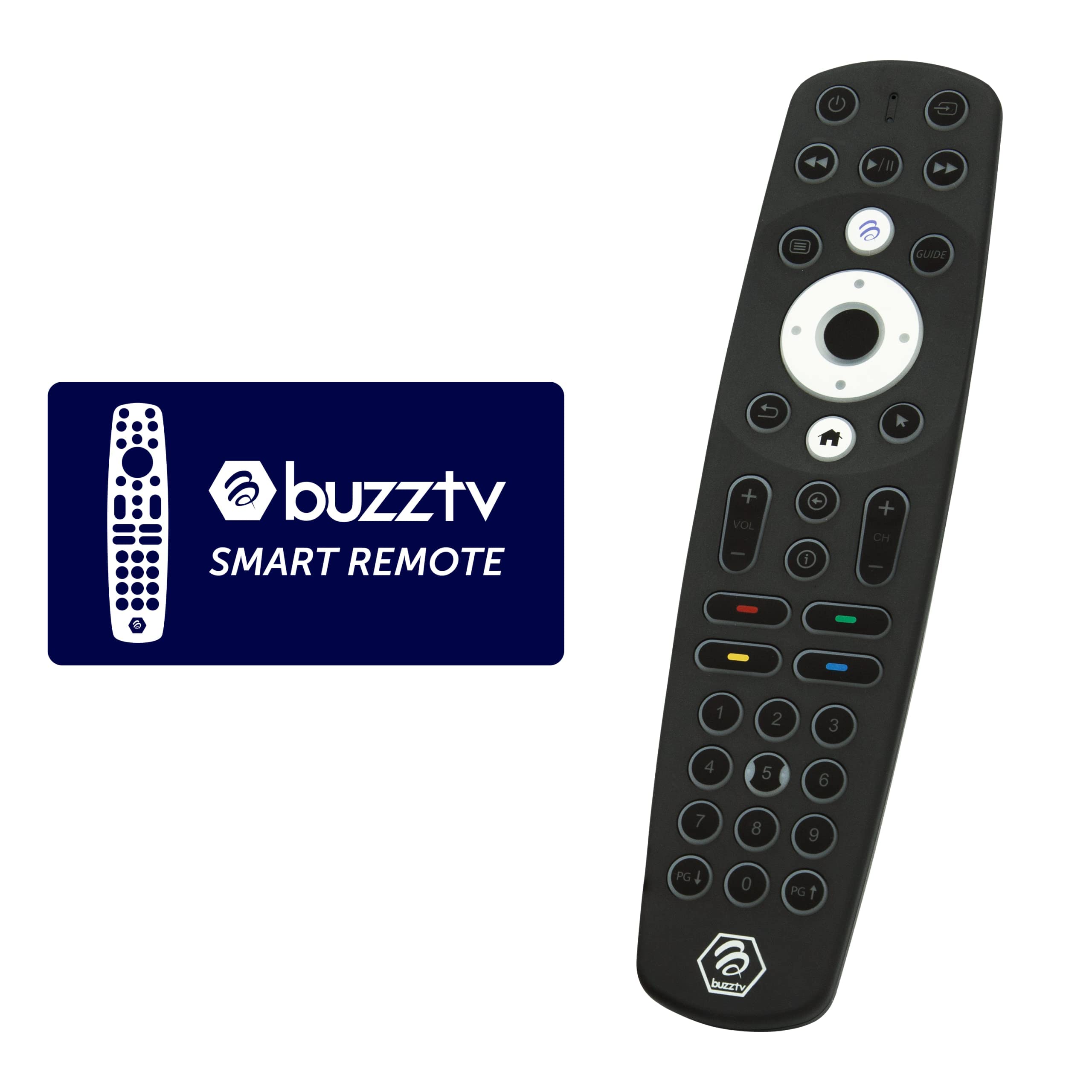 BuzzTV U5 Android 11 TV Box, Quad-Core Amlogic S905x4 Processor, 4GB DDR4 RAM, 32GB Storage, 6th Generation Wireless AX, 4K UHD Streaming Media Player