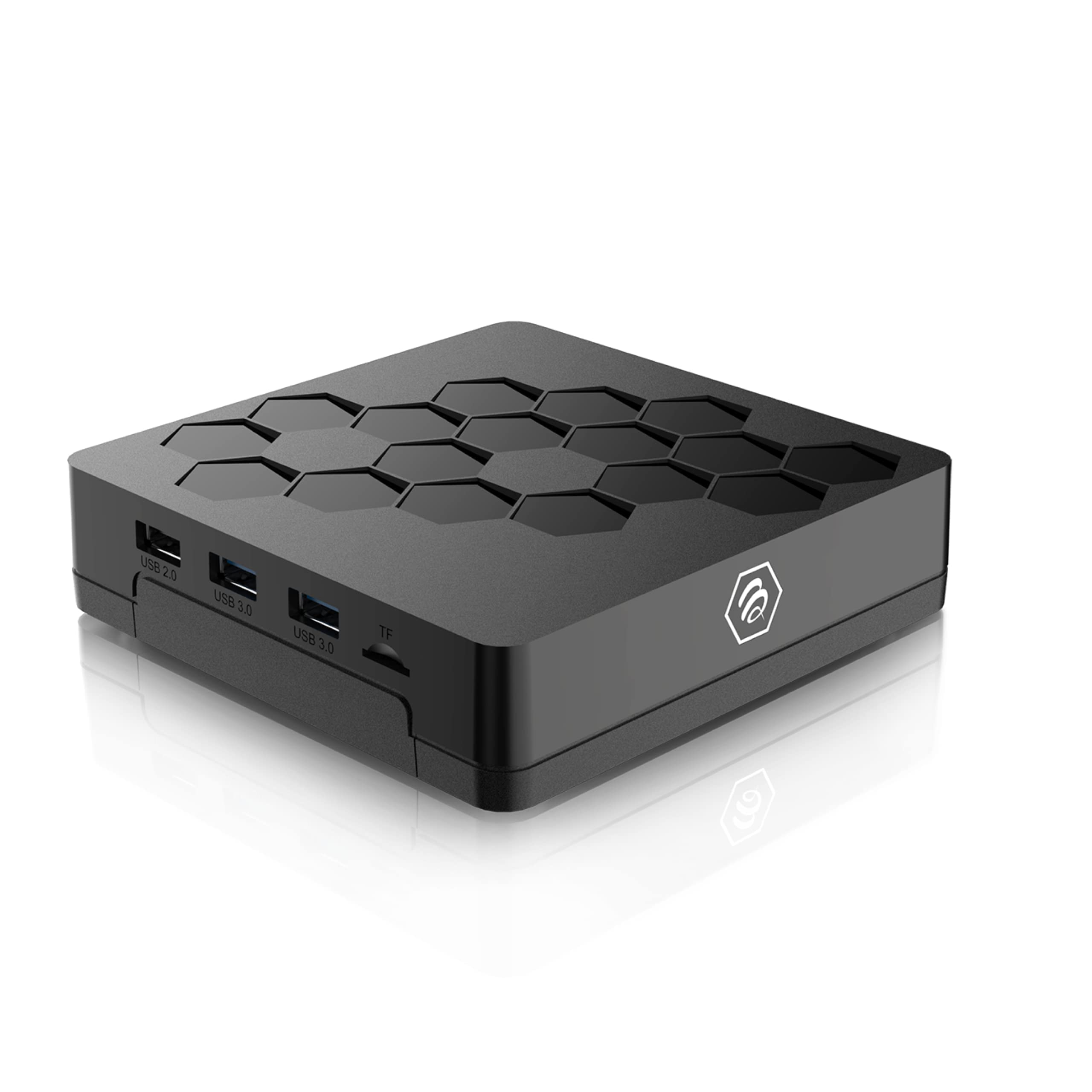 BuzzTV U5 Android 11 TV Box, Quad-Core Amlogic S905x4 Processor, 4GB DDR4 RAM, 32GB Storage, 6th Generation Wireless AX, 4K UHD Streaming Media Player