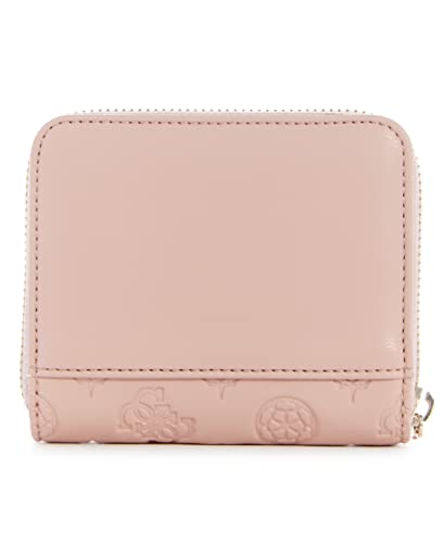 GUESS La Femme Small Zip Around Wallet, Pale Rose