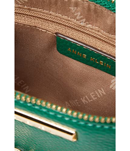 Anne Klein Mini Crossbody w/Swag Chain, Ivy Green