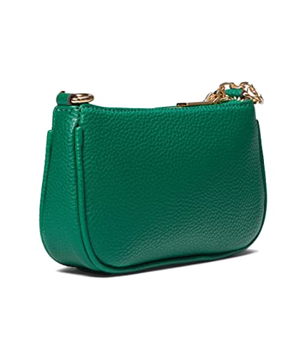 Anne Klein Mini Crossbody w/Swag Chain, Ivy Green