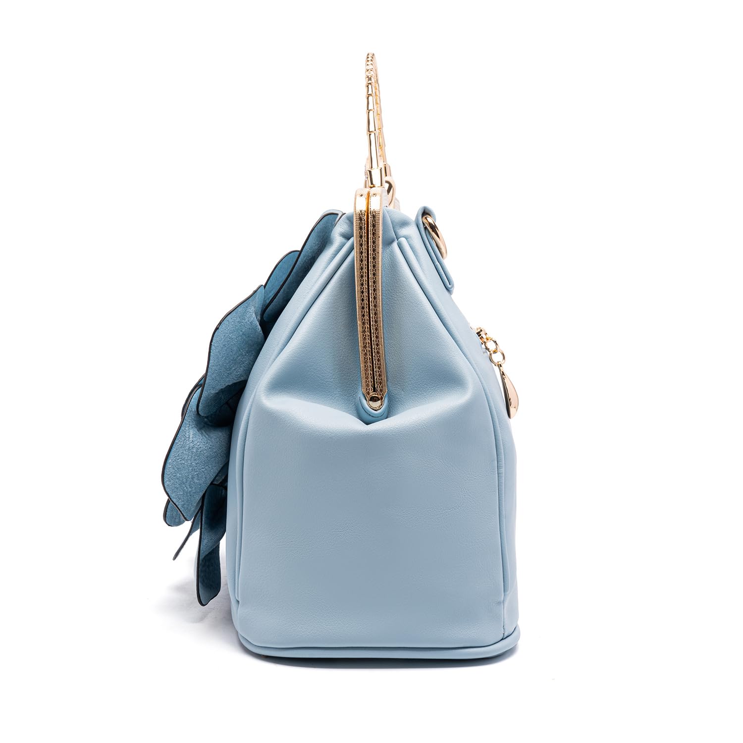 SUNROLAN Women's Evening Clutches Handbags Formal Party Wallets Wedding Purses Wristlets Ethnic Totes Satchel (9156 Blue)