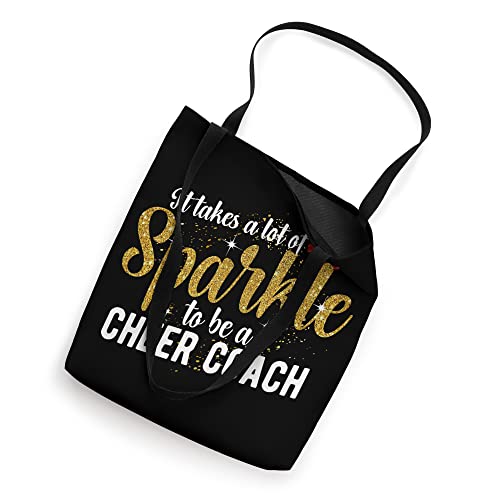 To Be A Cheer Coach Cheerleader Coach Tote Bag
