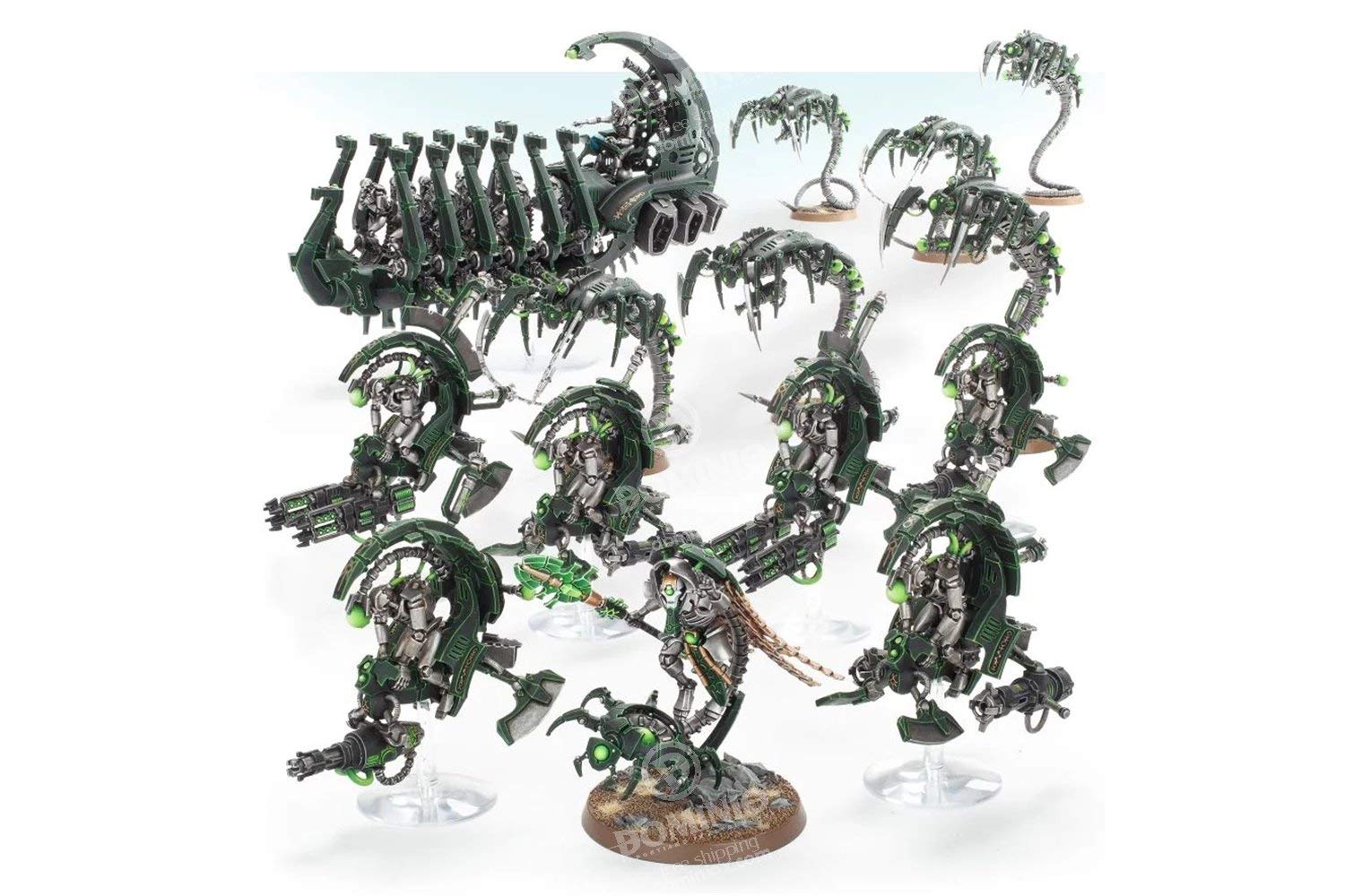 Warhammer 40K: Necrons Outrider Detachment - Warhammer Miniature Wargame - Age 14+