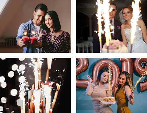HAIZON Birthday Candle Decorative Atmosphere Candles for Birthday, Show, Party, Nightclub, Anniversary, Restaurant, Celebration. Ships in USA(6PCS)