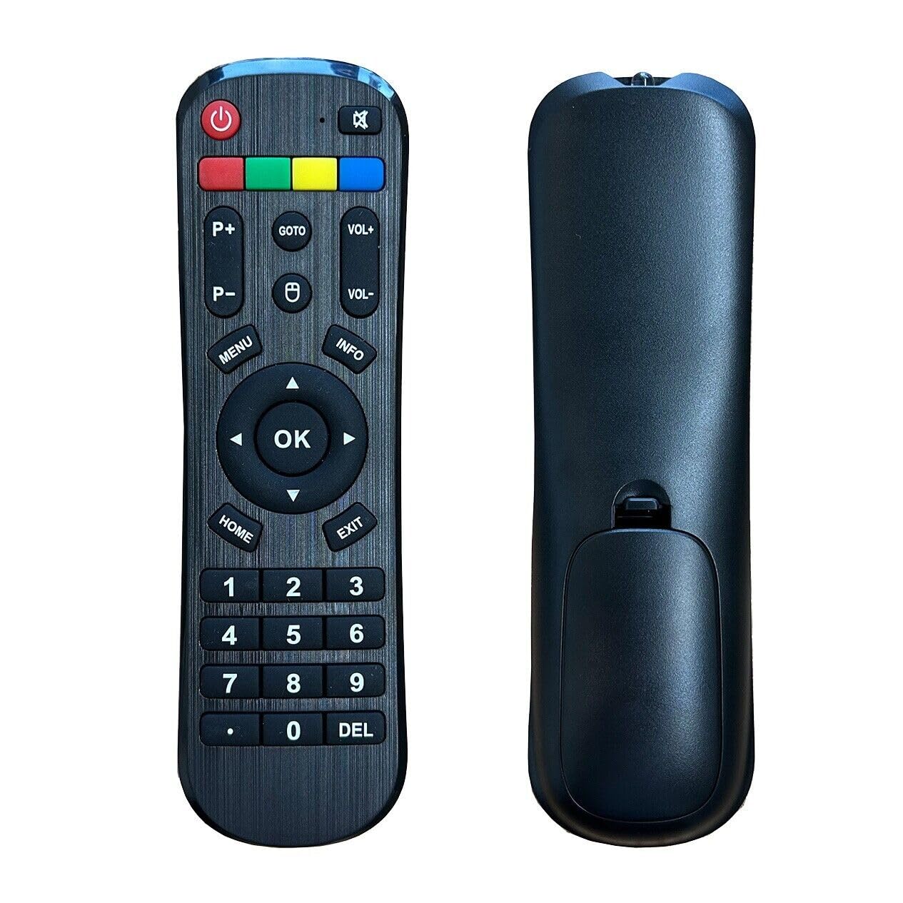 FabyUSA Replacement Remote Control for Brasil A2 A3 Tigre TV Box IPTV5 Plus+ IPTV6 IPTV8 Tigre 2 TG3 Brasil TV BR TV Brasil Box Brazilian TV