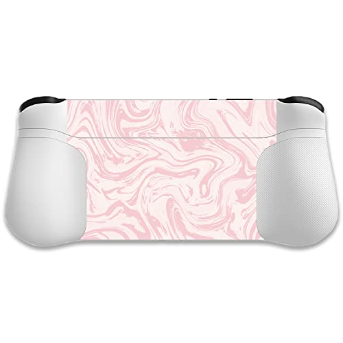 MightySkins Skin Compatible with Logitech G Cloud Gaming Handheld - Silky Pink | Protective, Durable, and Unique Vinyl Decal wrap Cover | Easy to Apply, Remove, and Change Styles | Made in The USA