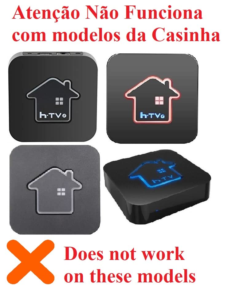 FabyUSA Replacement Remote Control for Brasil A2 A3 Tigre TV Box IPTV5 Plus+ IPTV6 IPTV8 Tigre 2 TG3 Brasil TV BR TV Brasil Box Brazilian TV