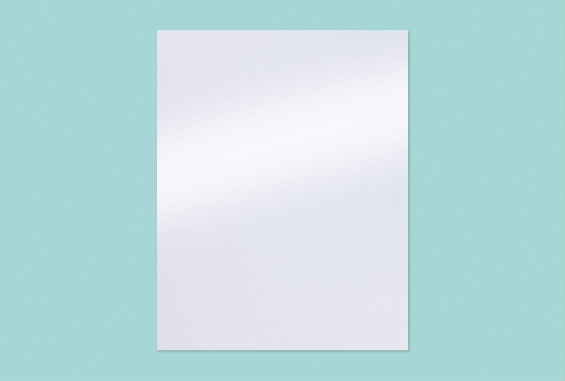 White Shimmer Paper - 100-Pack Metallic Paper, 120 GSM, Paper Crafting Supplies, Perfect for Flower Making, Ticket, Invitation, Stationery, Scrapbook Use, Printer Friendly, 8.5 x 11 Inches