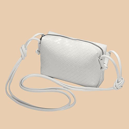 cuiab Woven Handmade Clutch Bag,Women Woven Crossbody Bag,Mini Bag Tote