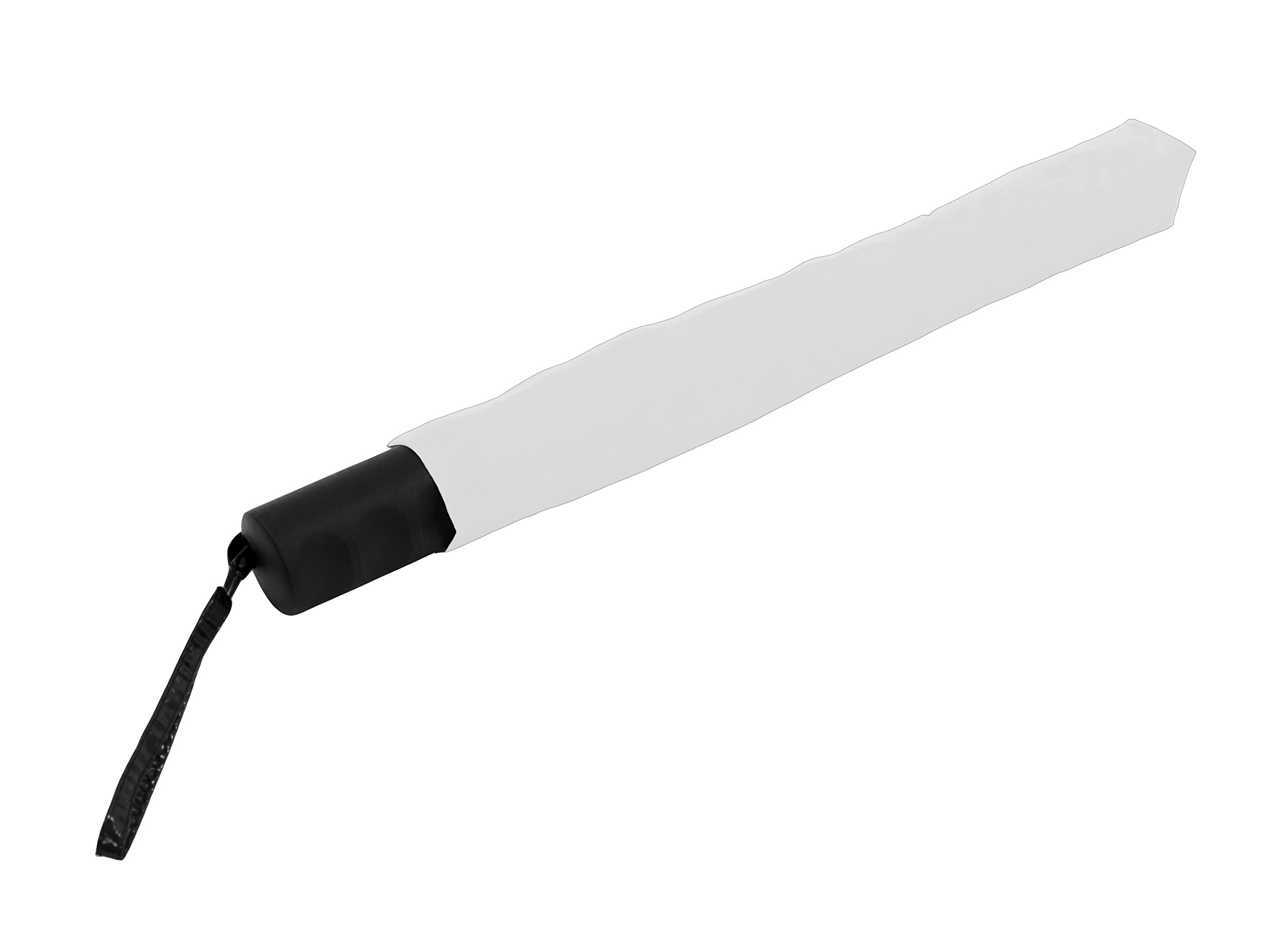 The Spectrum Popular Style 42" Automatic Open Compact Travel Umbrella for Rain, Wind & Sun, Sturdy Lightweight Small Portable Stick Umbrella for Men and Women, White