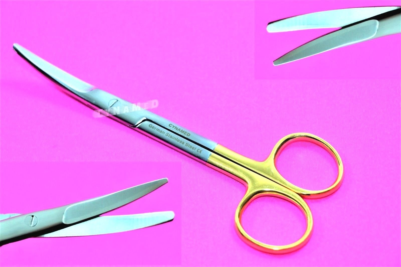 New Premium German Quality 1 EA Surgical Operating Medical Mayo Scissors Curved 5.5 inches CYNAMED