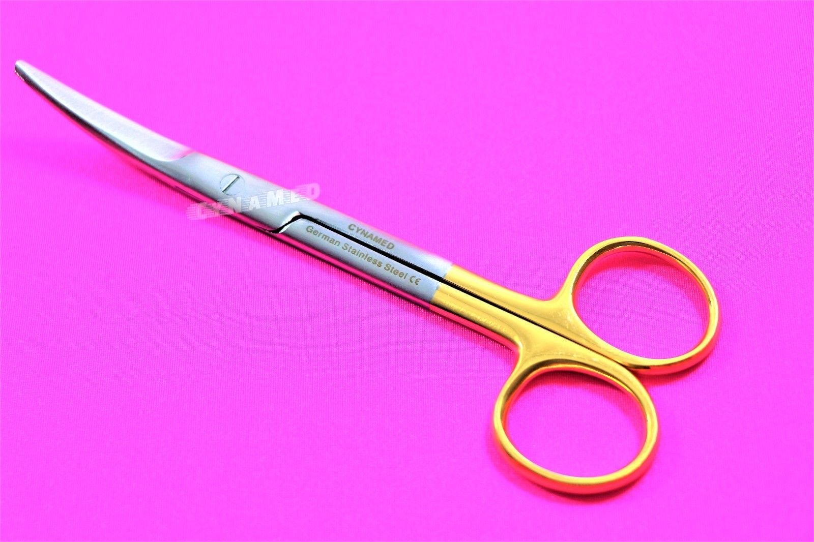 New Premium German Quality 1 EA Surgical Operating Medical Mayo Scissors Curved 5.5 inches CYNAMED