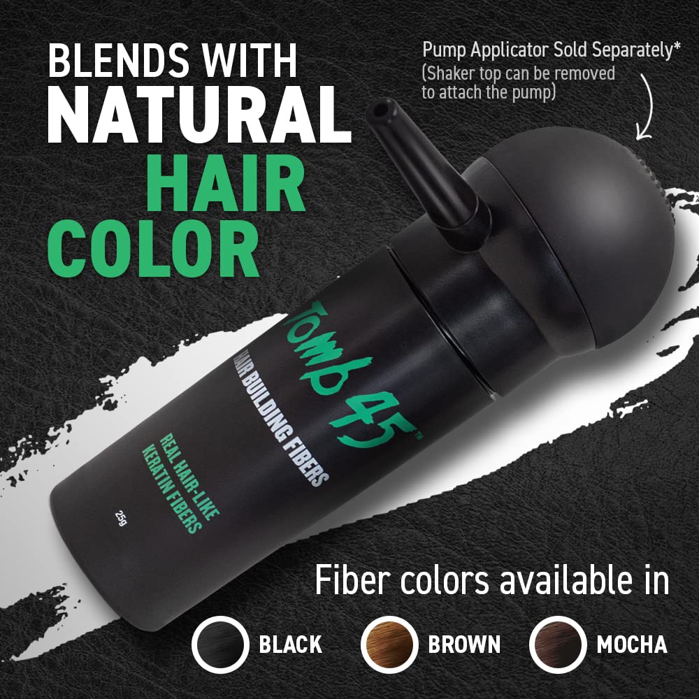 Tomb45® Hair Building Fibers (Black)