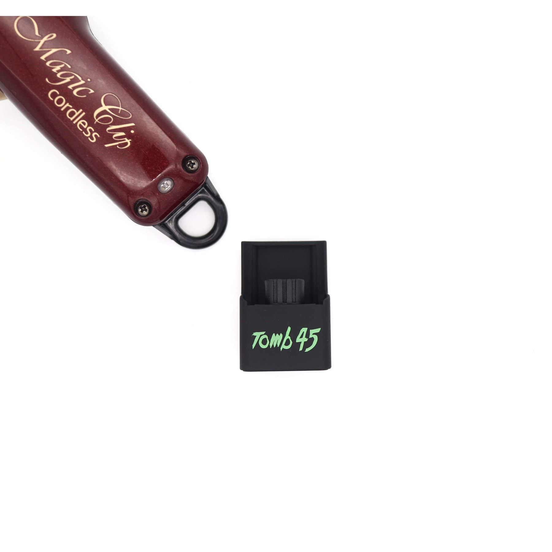 Tomb45 Wireless Charging PowerClip Adapter fits WAHL® Cordless Magic Clip®, Cordless Sterling 4®, Cordless Designer® and Any WAHL® Clipper with Plastic Body, Adapter only