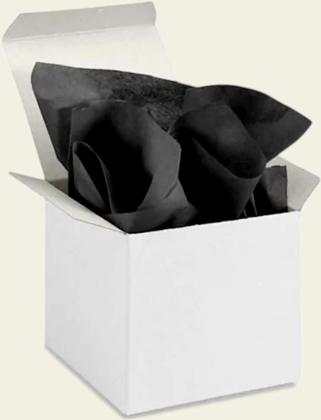 Tissue Paper Printed Designs and Matching Solid Tissue for Coordinating Gift Wrapping 24 Sheets 20" X 30" (Music Black)