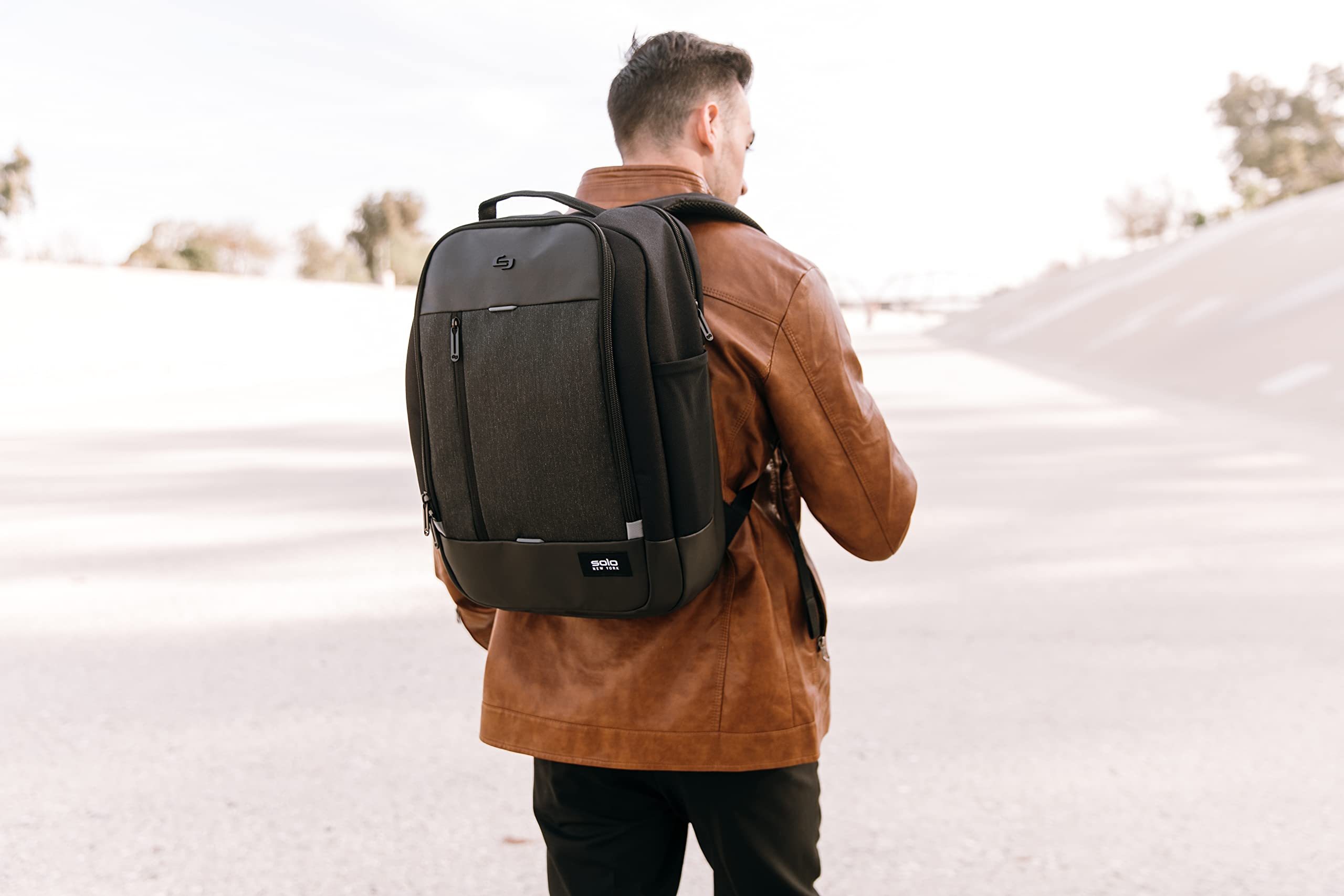 Solo New York Magnitude Laptop Backpack, Black