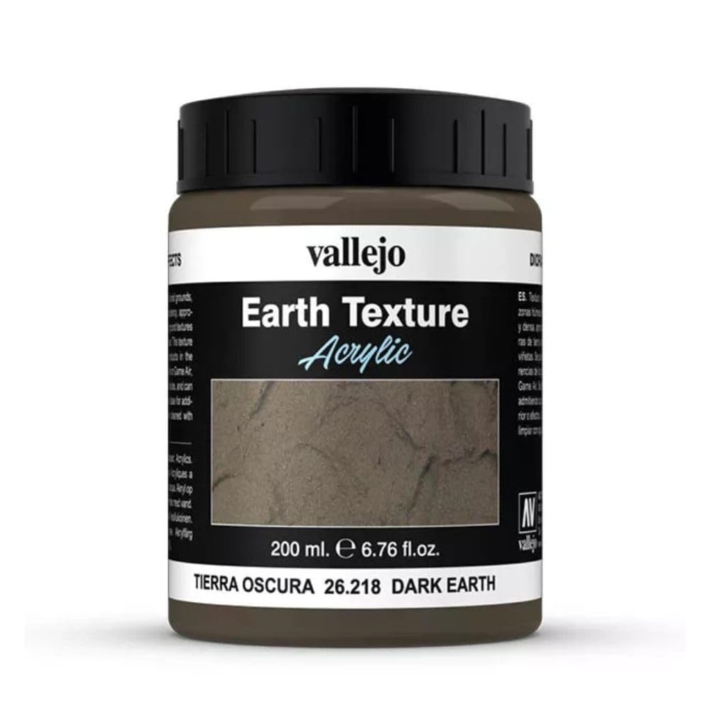Vallejo Dark Earth Gel, 200ml