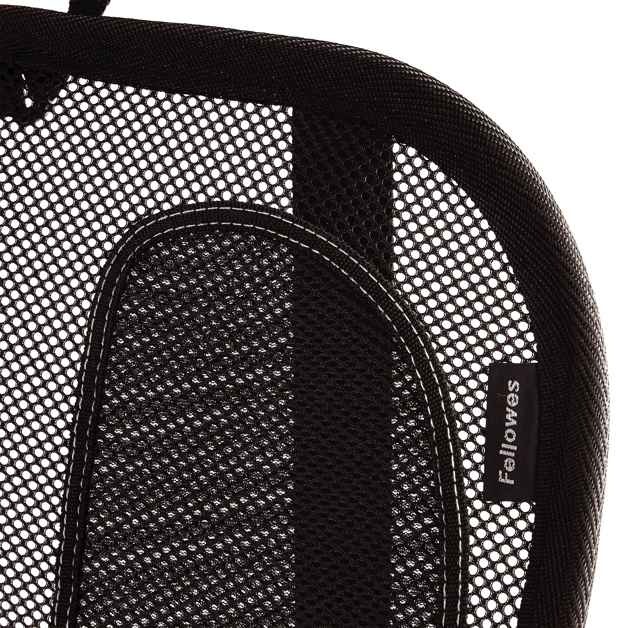 Fellowes, FEL9191301, Office Suites Mesh Back Support, 1 Each, Black