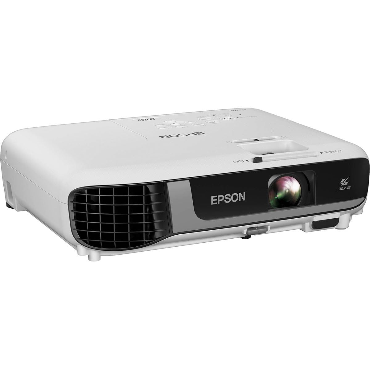 Epson Pro EX7280 3-Chip 3LCD WXGA Projector, 4,000 Lumens Color Brightness, 4,000 Lumens White Brightness, HDMI, Built-in Speaker, 16,000:1 Contrast Ratio (Renewed)