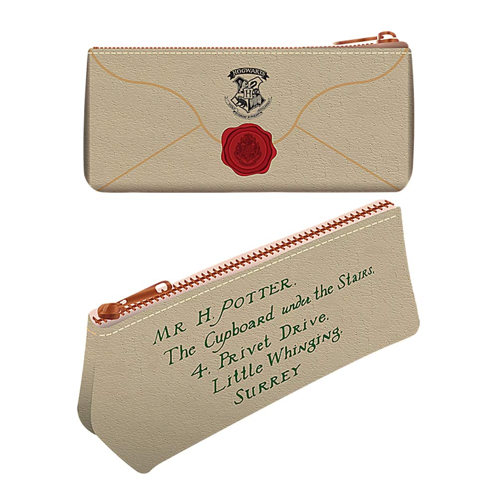 Harry Potter Hogwarts Letter Envelope Stationary Pencil Case