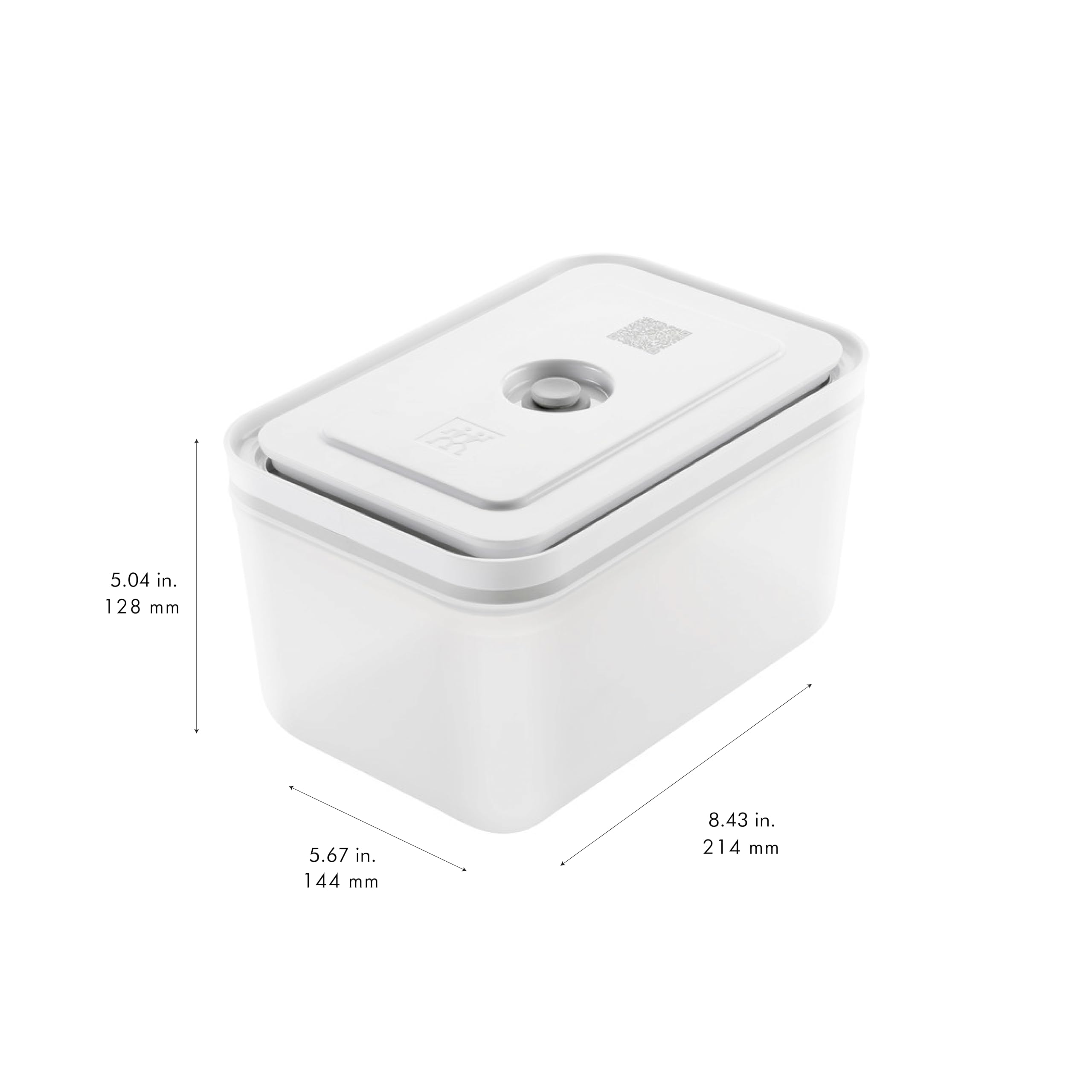 ZWILLING Fresh & Save 3-pc Assorted Sizes Food Storage Container, Meal Prep Container, BPA-Free