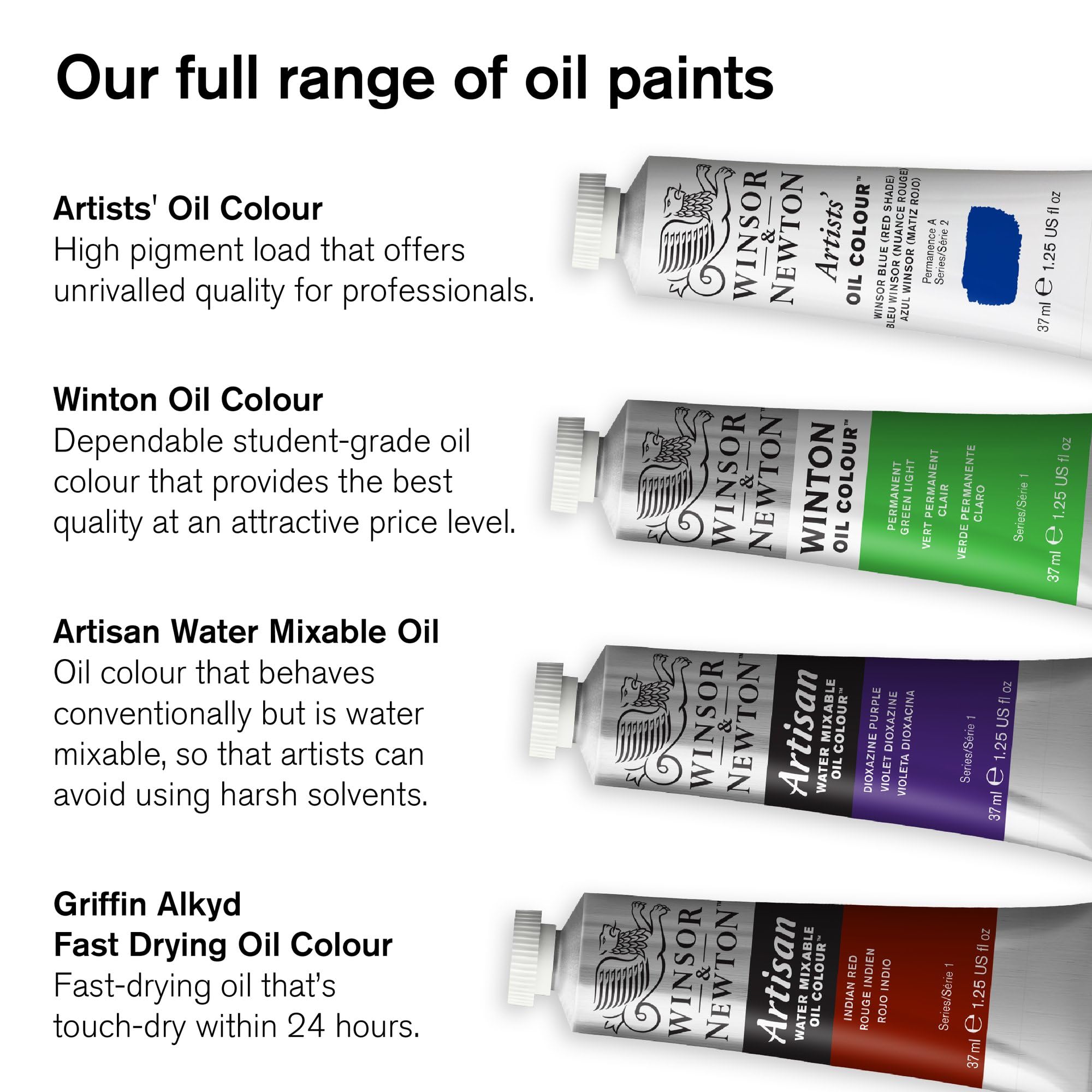 Winsor & Newton Winton Oil Color, 200ml (6.75-oz), Titanium White