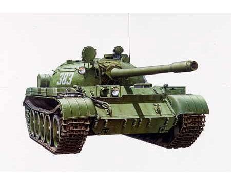 TAMIYA 35257 1/35 Soviet Tank T-55A Plastic Model Kit