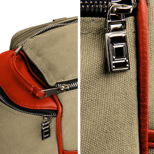 Outdoor Getaways Water Resistant Canvas Bag for MacBook Pro 15, HP Spectre x360