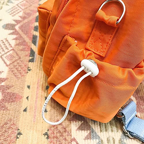 sikiwind Animal Pattern Waterproof Backpacks Women Shoulder Crossbody Bags (Orange)