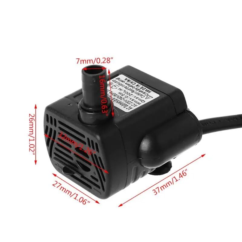 Automatic Boat Bilge Pump AC 220V 3W Submersible Water Pump For Aquarium Fountain Air Fish Pond Tank Portable